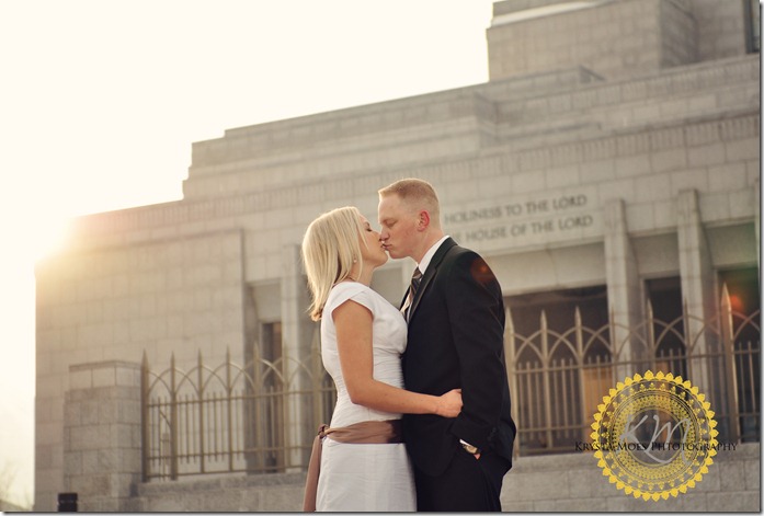 Krysta Moes Photography: Kari and Justin {Draper Temple}